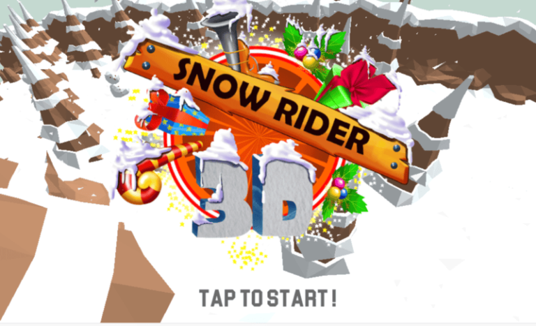 Snow Rider 3D - Sled Rider 3D 🕹 Play Free Online Snowy Game